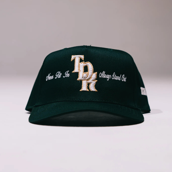 TDK SIGNATURE CAP - FOREST GREEN – THE DRIPKIT